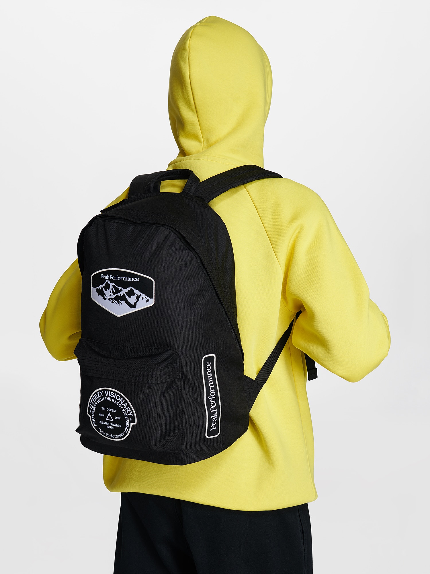 Peak Performance Patch Backpack 19L Black - Aukia