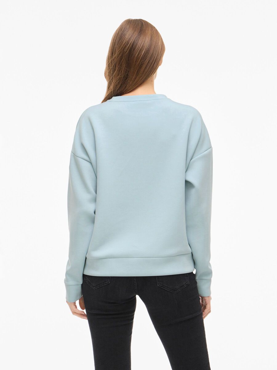 Vireflect Minimalism Sweatshirt Winter Sky - Aukia
