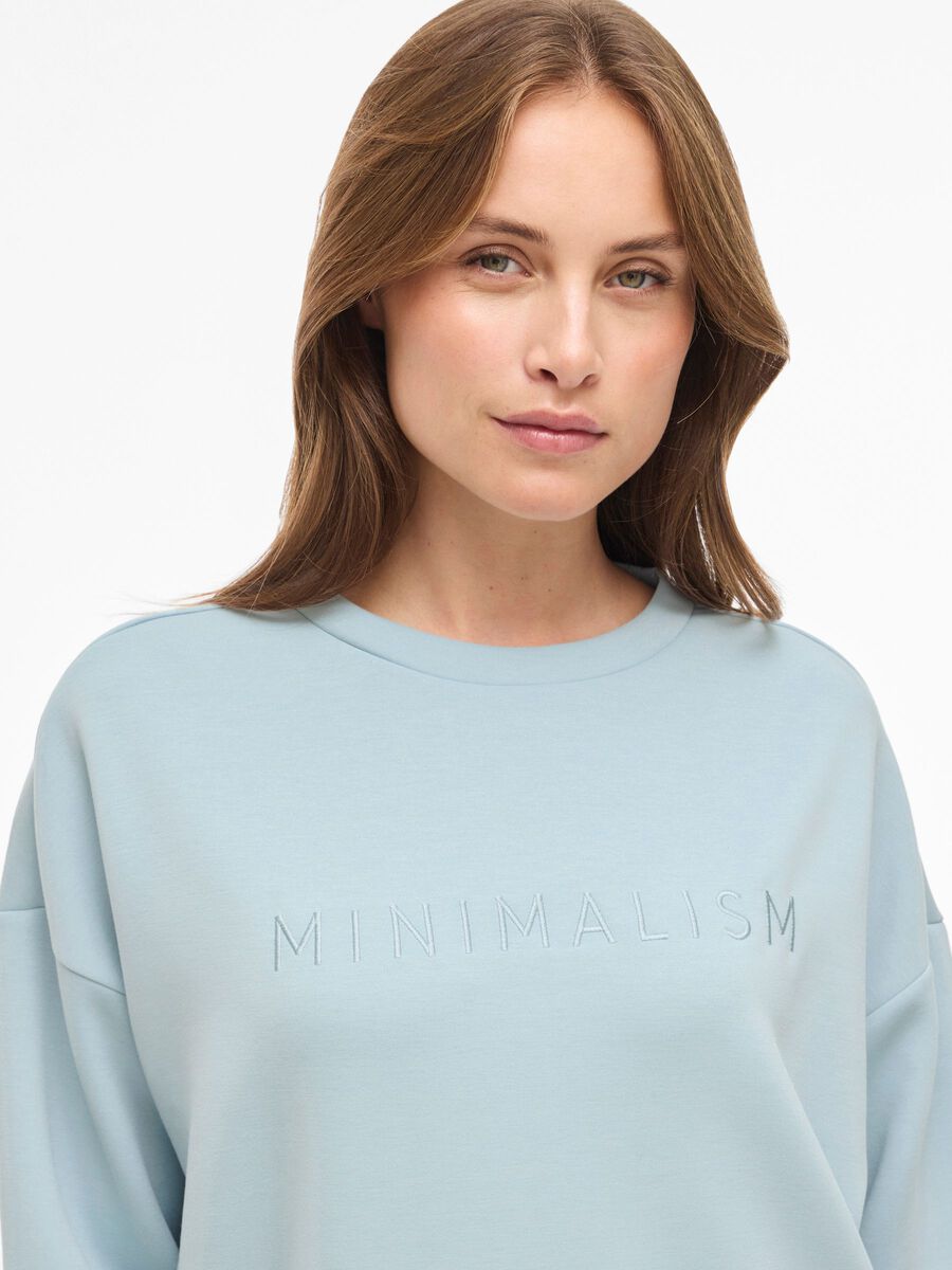 Vireflect Minimalism Sweatshirt Winter Sky - Aukia